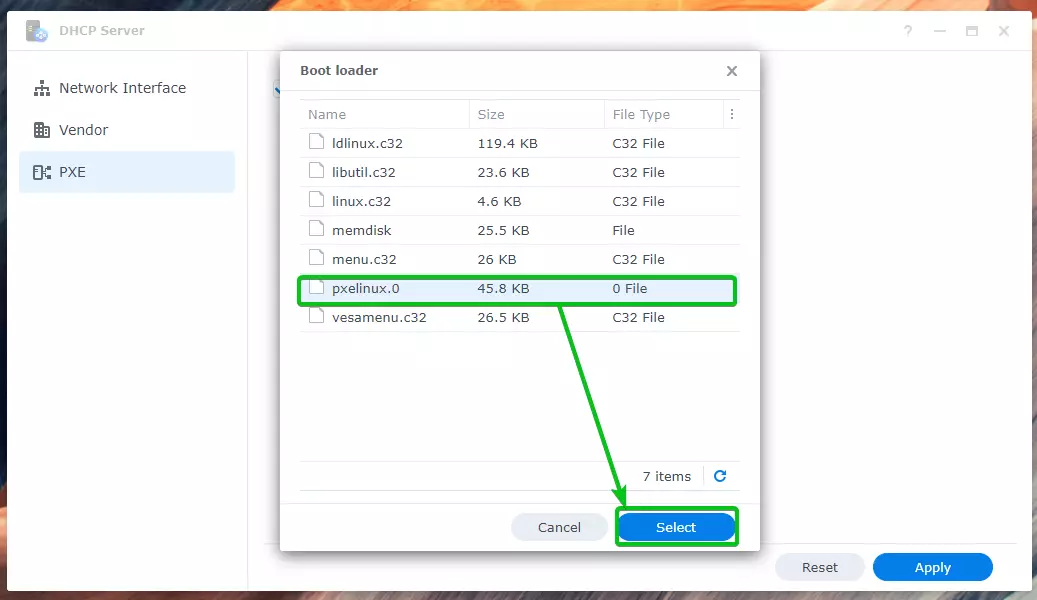 A Synology NAS konfigurálása PXE Boot Linux telepítéshez 1206_54