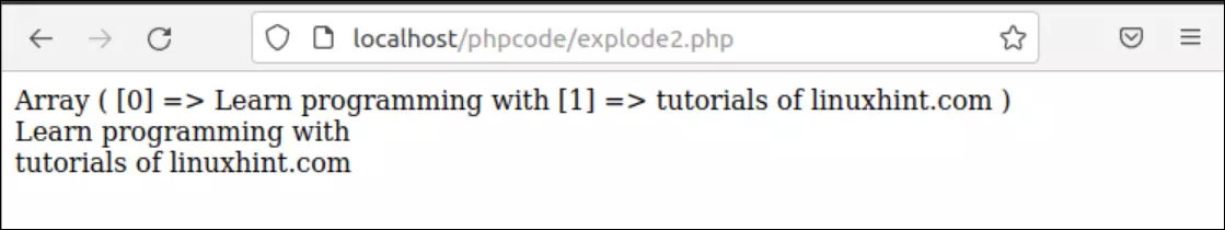 PHP Explode'i õpetus 12080_2