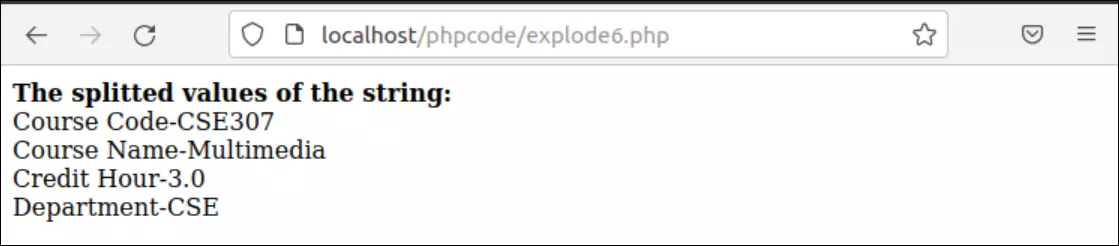 PHP Explode'i õpetus 12080_6