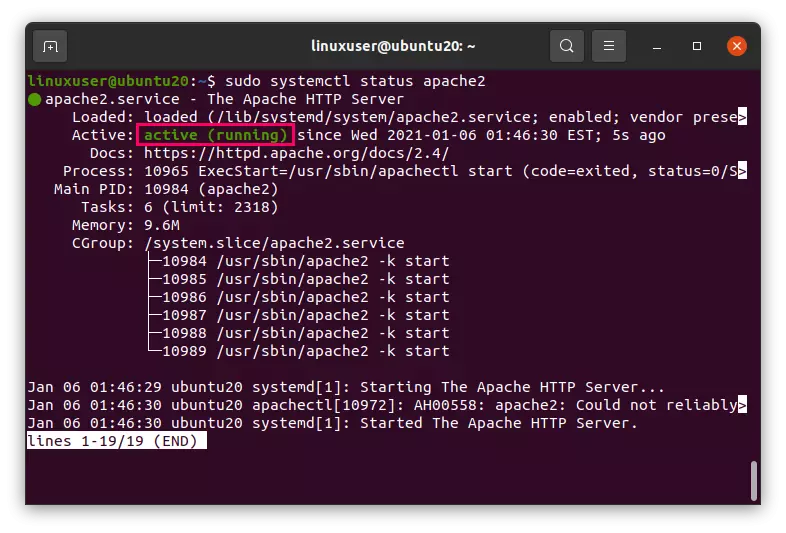 Instal PHP terbaru di Ubuntu 20.04 12086_6