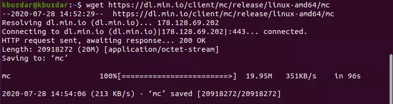 Ubuntu 20.04 တွင် Minio ကို ထည့်သွင်းပါ။ 12087_7