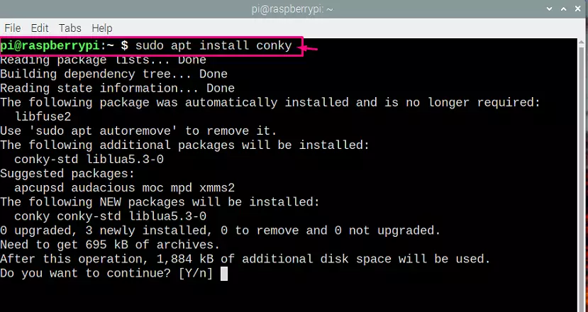 Raspberry Pi CPU Kagwiritsidwe Monitoring 12096_8