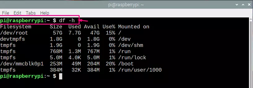 Raspberry Pi ハードウェア情報のトップ コマンド 12097_10