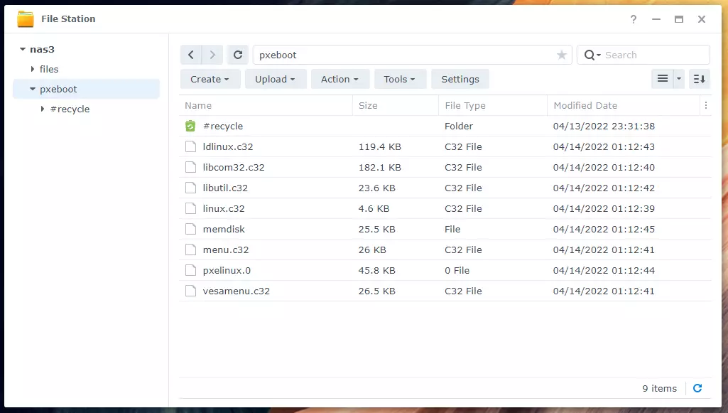 Hvernig á að stilla Synology NAS sem PXE ræsiþjón fyrir Netbooting Linux uppsetningarmyndir með PXELINUX (BIOS útgáfa) 1210_47