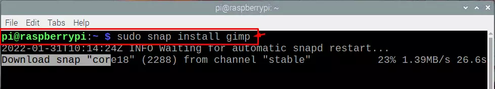 Hoe GIMP op Raspberry Pi te installeren 12111_3