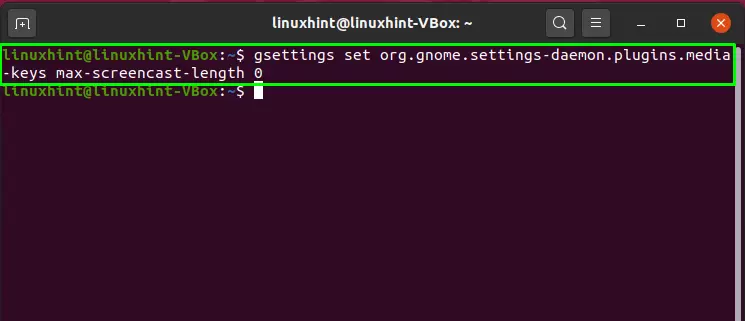 Como gravar uma seção da tela no Ubuntu 12119_3