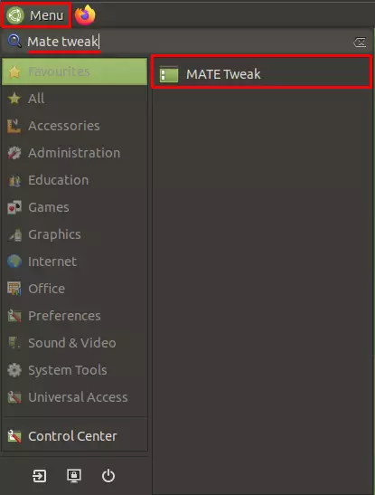 Ubuntu Mate töölaua kohandamine Tweak Tooliga 12123_2