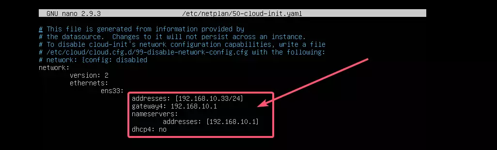 Netplan සමඟ Ubuntu 18.04 LTS මත ජාලය වින්‍යාස කරන්නේ කෙසේද? 12153_11