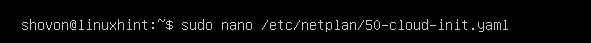 كيفية تكوين الشبكة على Ubuntu 18.04 LTS باستخدام Netplan؟ 12153_2