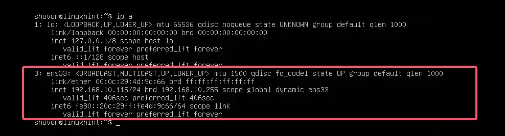 Hvordan konfigureres netværk på Ubuntu 18.04 LTS med Netplan? 12153_9