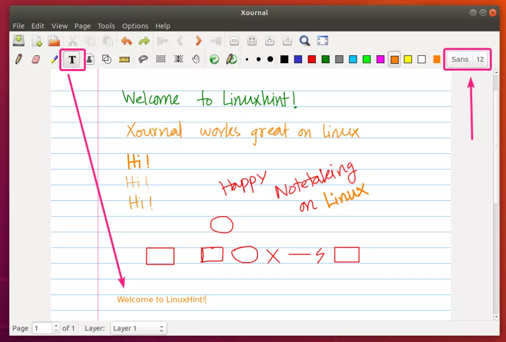 Kumaha Pasang sareng Anggo Aplikasi Xournal Note Taking dina Ubuntu 12156_15