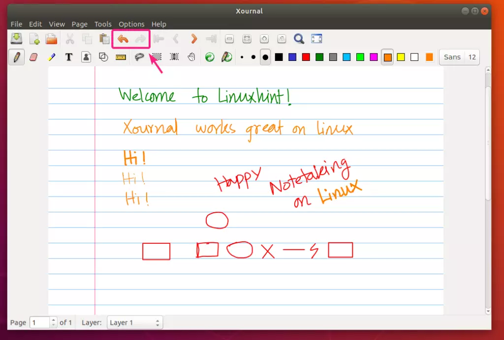 Paano Mag-install at Gamitin ang Xournal Note Taking App sa Ubuntu 12156_16