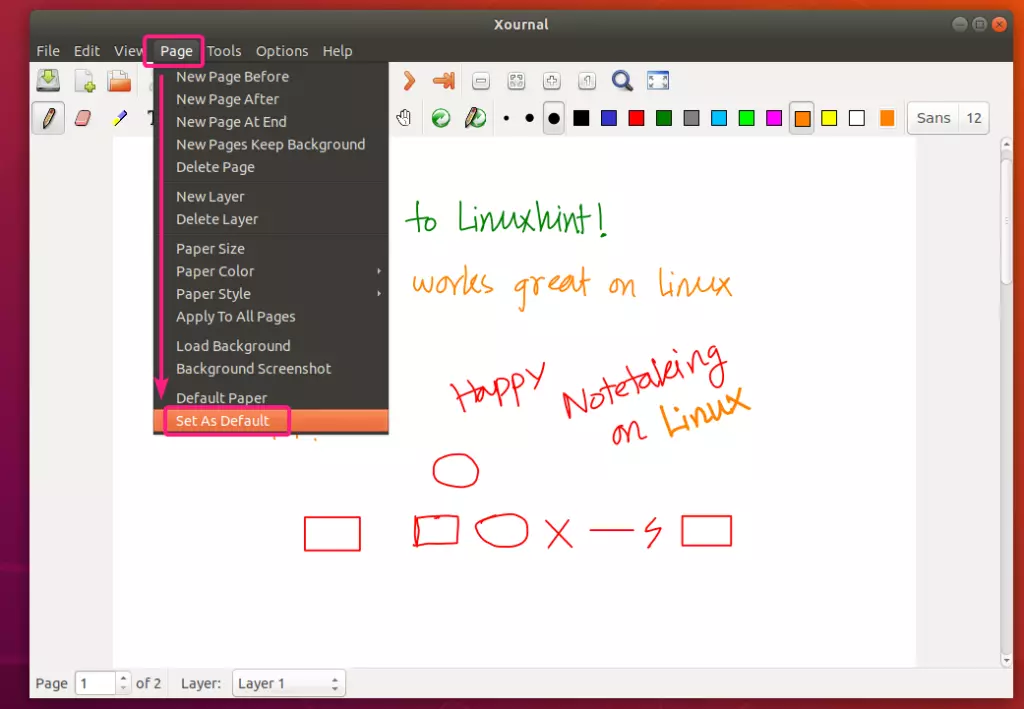 Paano Mag-install at Gamitin ang Xournal Note Taking App sa Ubuntu 12156_30