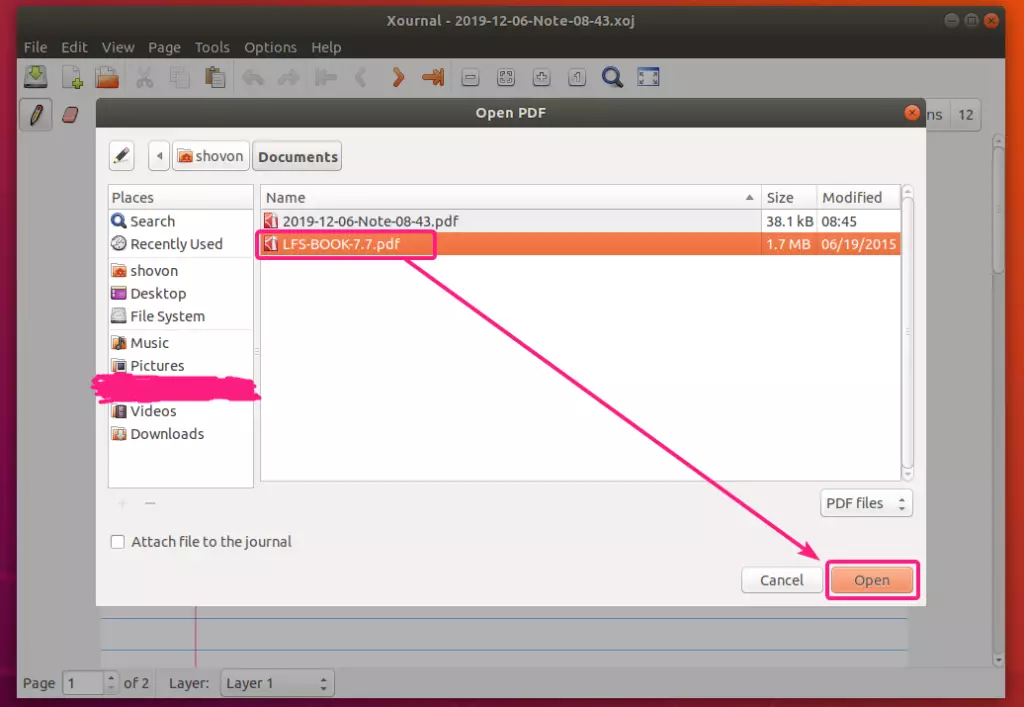 Como instalar e usar a aplicación de toma de notas Xournal en Ubuntu 12156_41