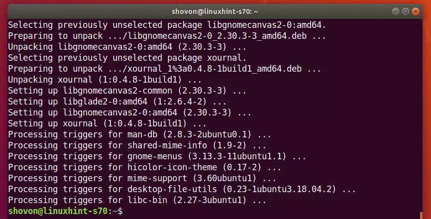 Como instalar e usar a aplicación de toma de notas Xournal en Ubuntu 12156_5