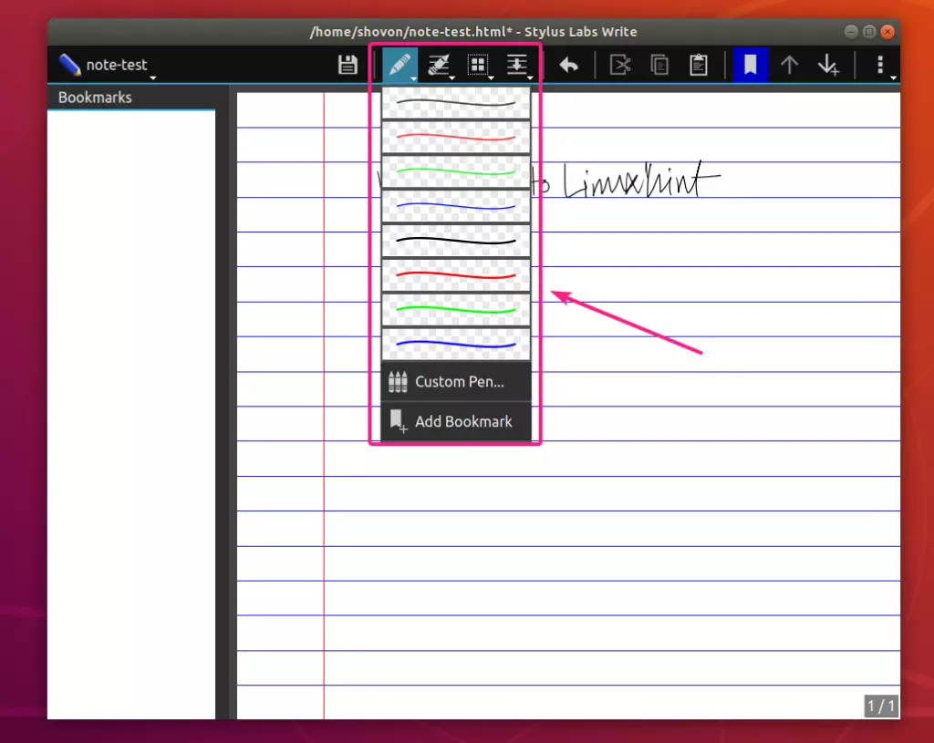 Comment installer et utiliser l'application de prise de notes Write sur Ubuntu 12157_18