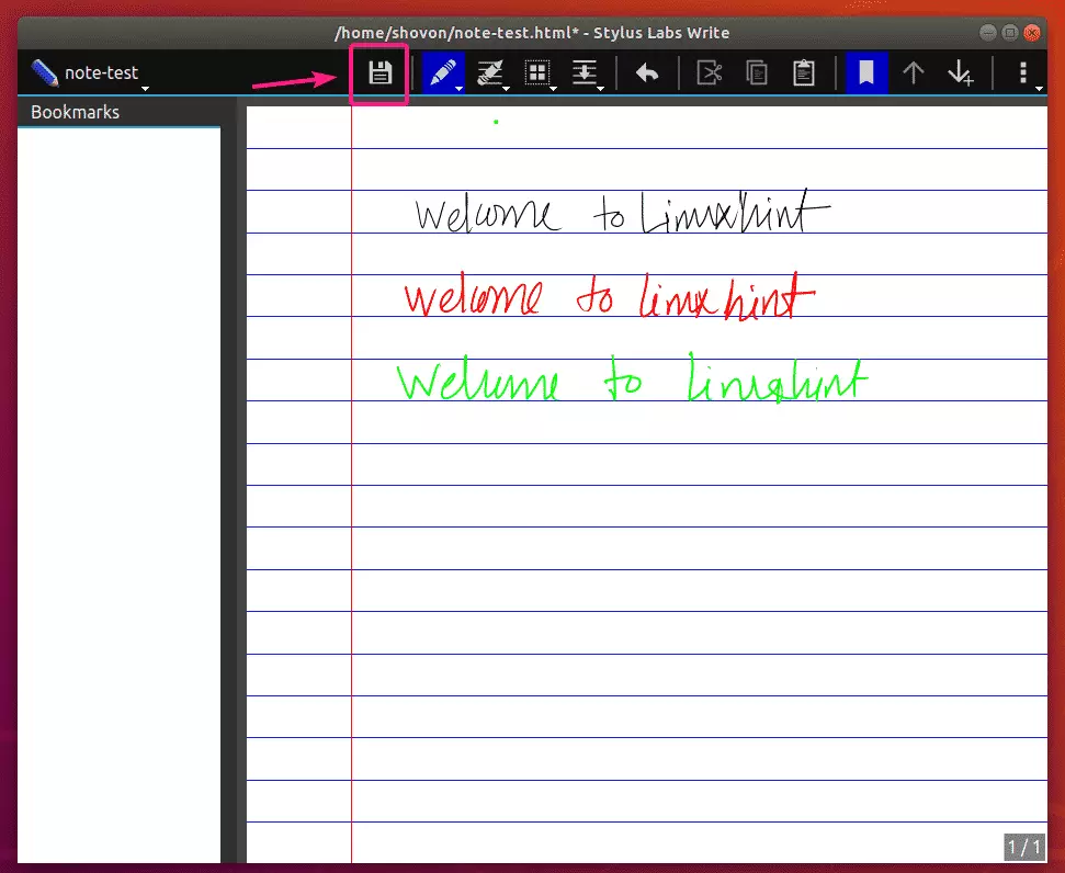 Comment installer et utiliser l'application de prise de notes Write sur Ubuntu 12157_20