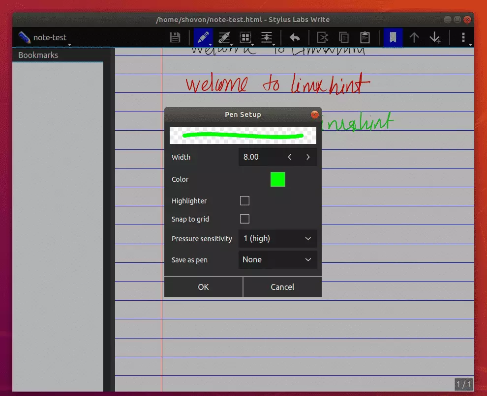 Comment installer et utiliser l'application de prise de notes Write sur Ubuntu 12157_22