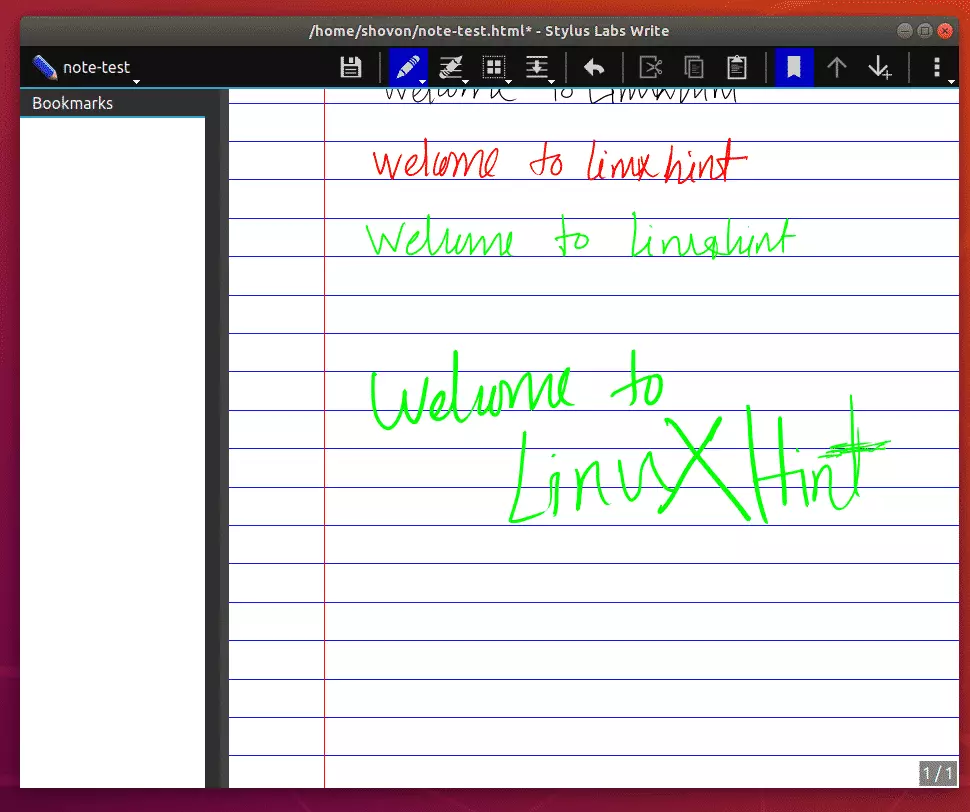 Comment installer et utiliser l'application de prise de notes Write sur Ubuntu 12157_26