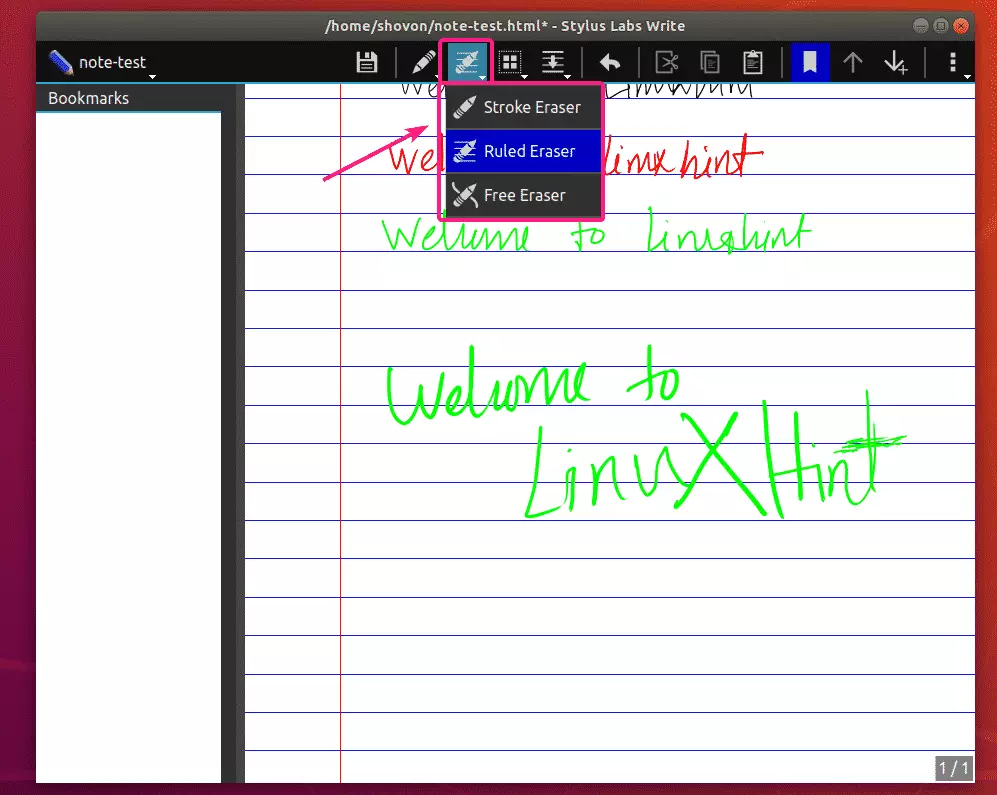 Comment installer et utiliser l'application de prise de notes Write sur Ubuntu 12157_28