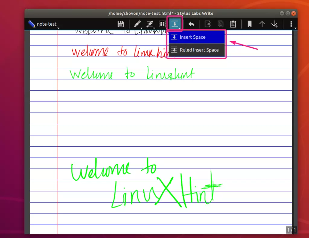 Comment installer et utiliser l'application de prise de notes Write sur Ubuntu 12157_35