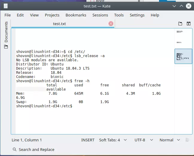 كيفية استخدام تطبيق Konsole Terminal 12158_12