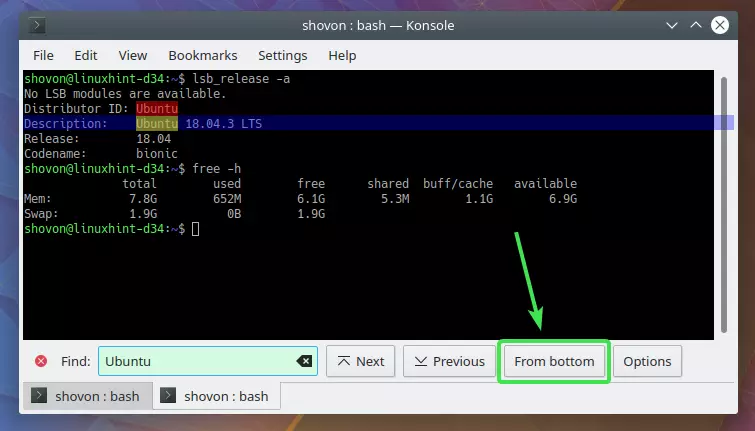 كيفية استخدام تطبيق Konsole Terminal 12158_17