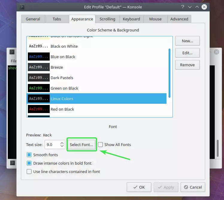 كيفية استخدام تطبيق Konsole Terminal 12158_42