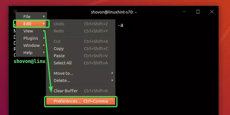 របៀបដំឡើង និងប្រើប្រាស់ Hyper Terminal នៅលើ Ubuntu 18.04 LTS 12159_17