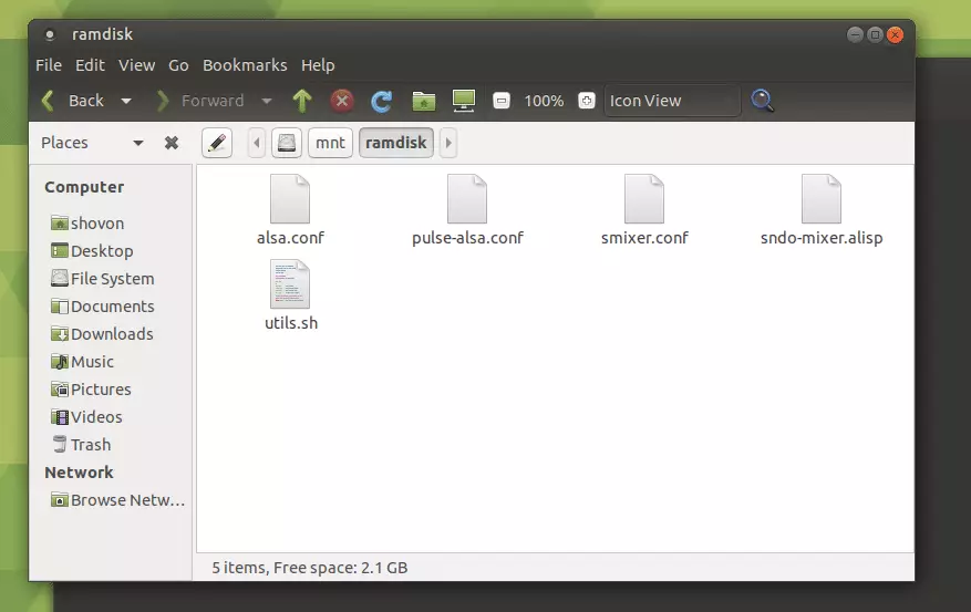 Een Ramdisk maken en gebruiken op Ubuntu 18.04 12162_20