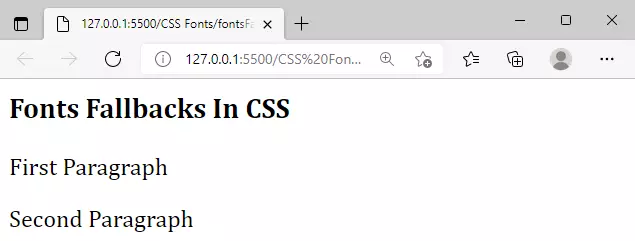 CSS फॉन्ट फॉलबॅक काय आहेत 12170_2