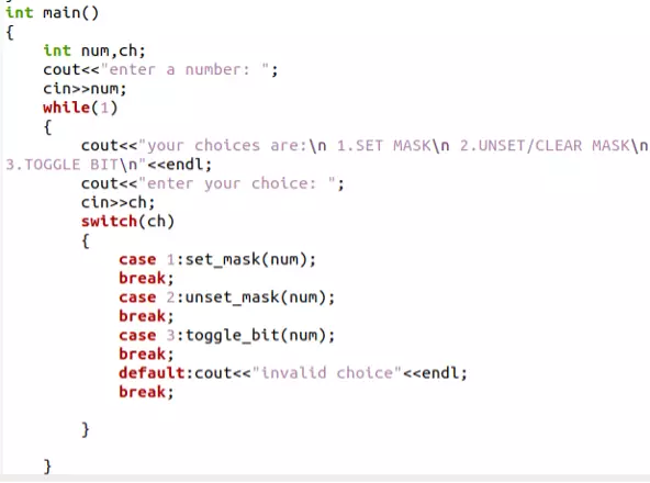 Masquage de bits en C++ 12180_1