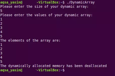 Dynamiskt allokerad Array C++ 12182_4