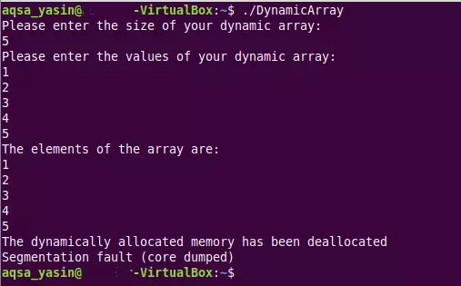 Dynamiskt allokerad Array C++ 12182_6