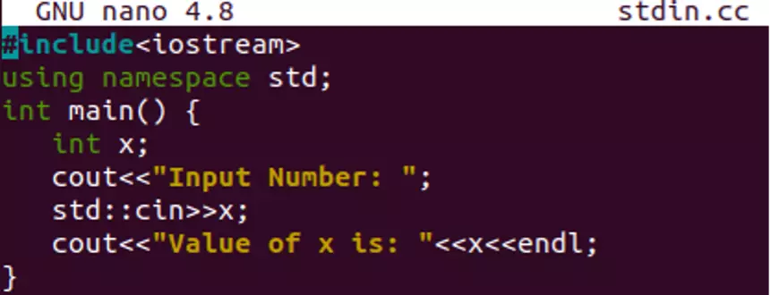 C++ استعمال ڪندي std::cin 12185_2