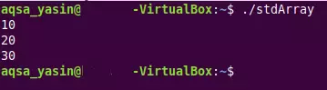 std ::array ಅನ್ನು ಹೇಗೆ ಬಳಸುವುದು 12190_6