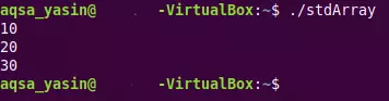 std ::array ಅನ್ನು ಹೇಗೆ ಬಳಸುವುದು 12190_8