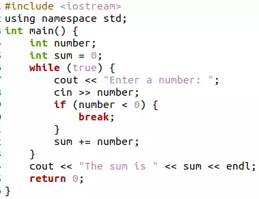 Break-instructie in C++ 12193_9