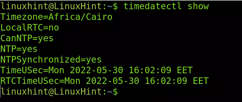 როგორ შევცვალოთ დროის ზონა Linux-ში 121_2