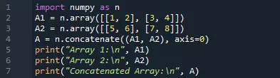 Numpy Dizilerini Birleştir 12209_5