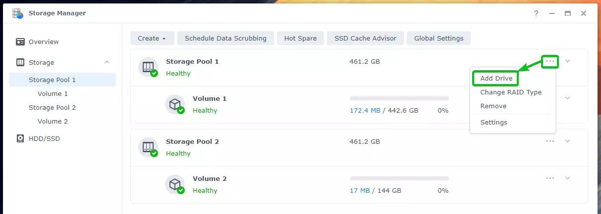 Kumaha Kumaha Kuring Ngaronjatkeun Volume (Spasi Disk) dina Synology? 1221_10