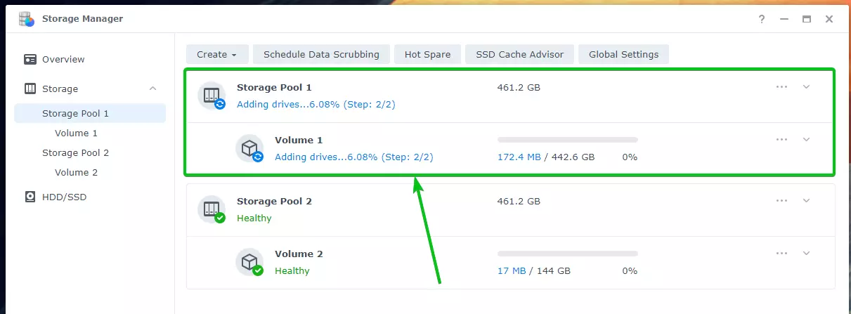 Kumaha Kumaha Kuring Ngaronjatkeun Volume (Spasi Disk) dina Synology? 1221_17