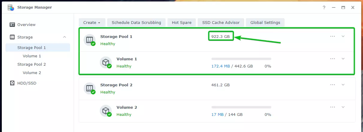 Kumaha Kumaha Kuring Ngaronjatkeun Volume (Spasi Disk) dina Synology? 1221_18