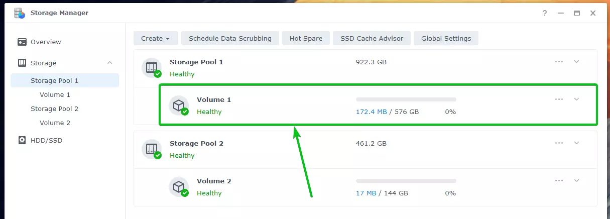 म कसरी Synology मा भोल्युम (डिस्क स्पेस) बढाउन सक्छु? 1221_23