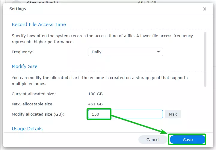 म कसरी Synology मा भोल्युम (डिस्क स्पेस) बढाउन सक्छु? 1221_6