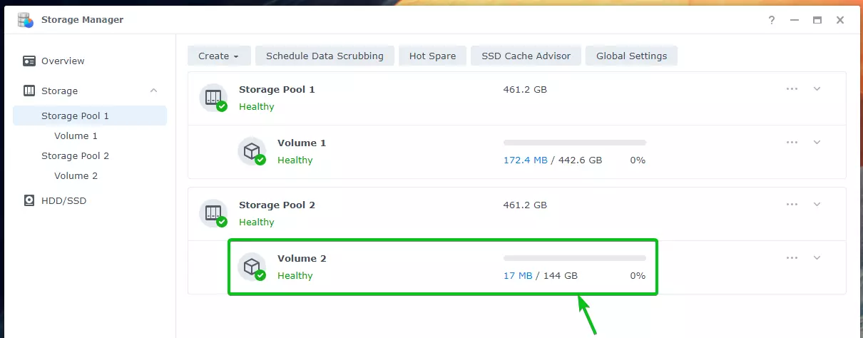 Kumaha Kumaha Kuring Ngaronjatkeun Volume (Spasi Disk) dina Synology? 1221_8