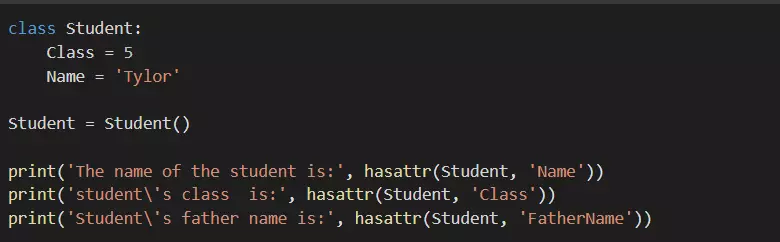 Python Hasattr() 12221_1