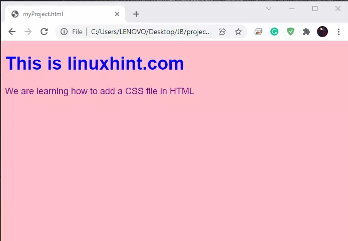 چگونه یک فایل CSS را در HTML اضافه کنیم 12227_7