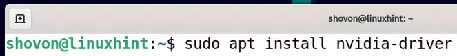 Debian 11 ରେ NVIDIA ଡ୍ରାଇଭରଗୁଡ଼ିକୁ ସଂସ୍ଥାପନ କରନ୍ତୁ | 1222_7