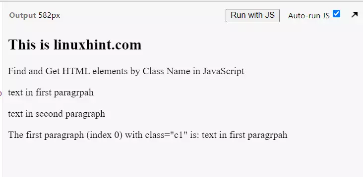 如何在 JavaScript 中查找和獲取 HTML 元素 12235_6
